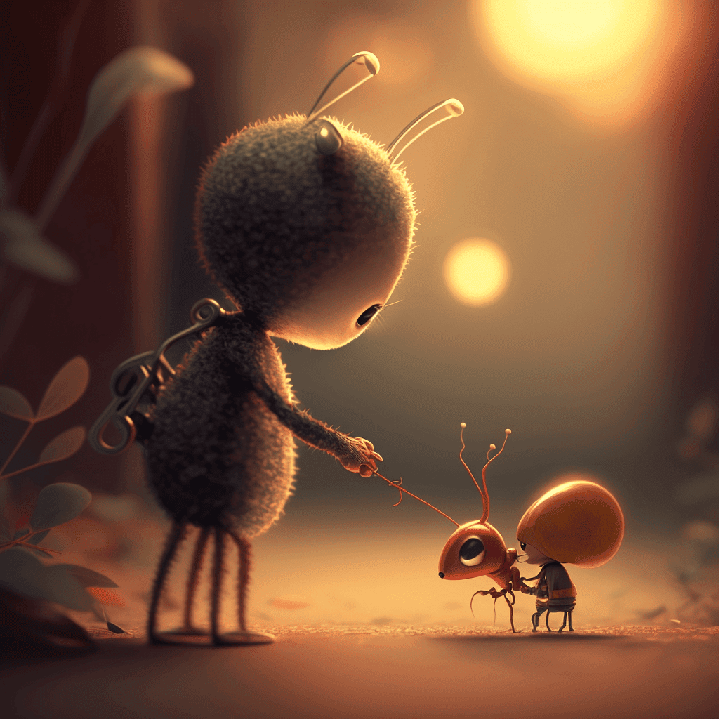 Moral Stories The Kindness of the Little Ant: A Story About Helping ...