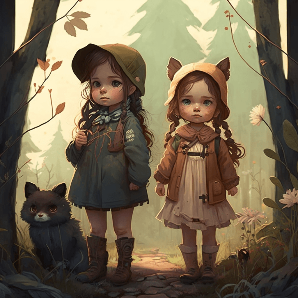 Chinki and Minki story for kids: The Flower Garden Adventure - Kids Stories