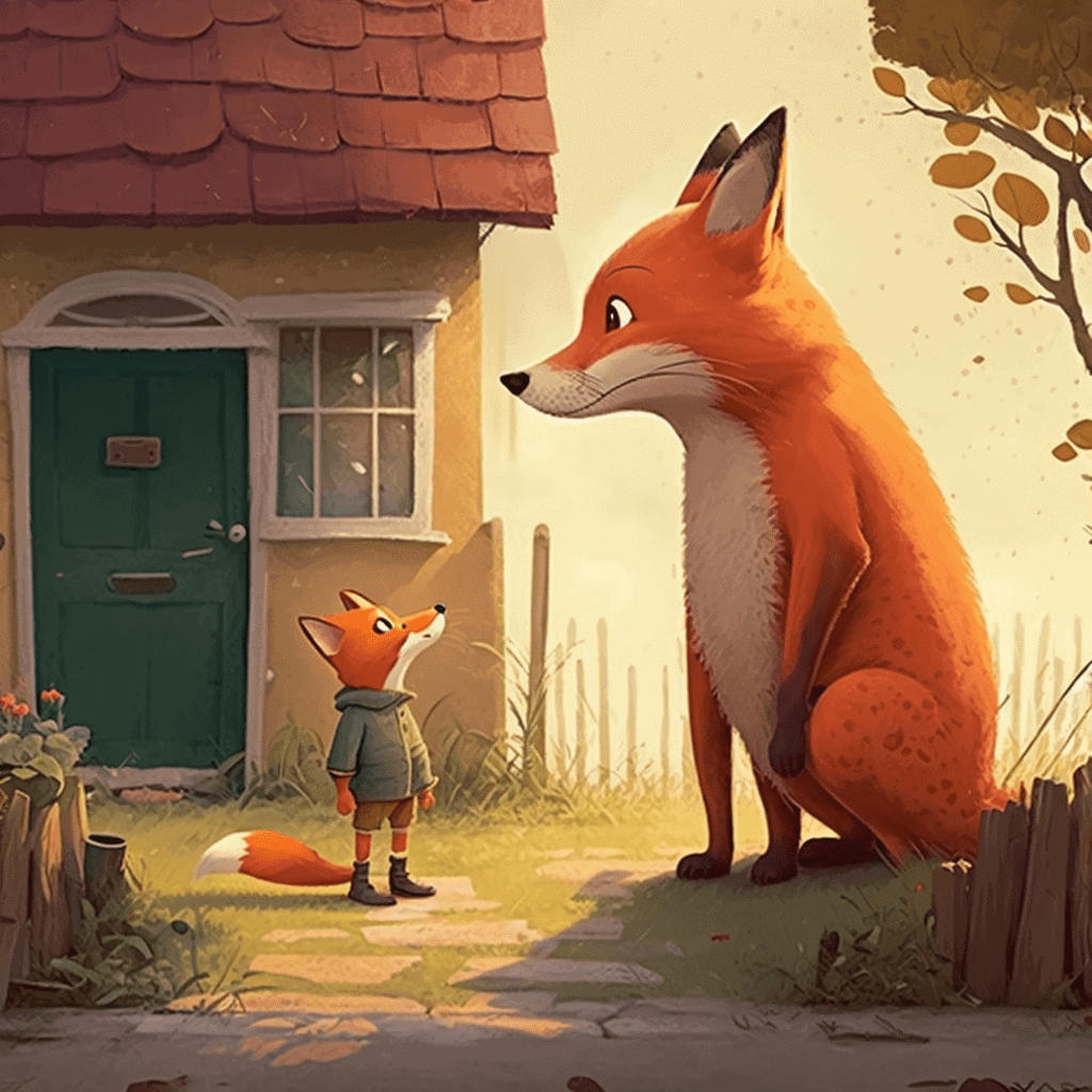 The Little Fox's Big Heart: A Tale of Friendship and Courage in the ...