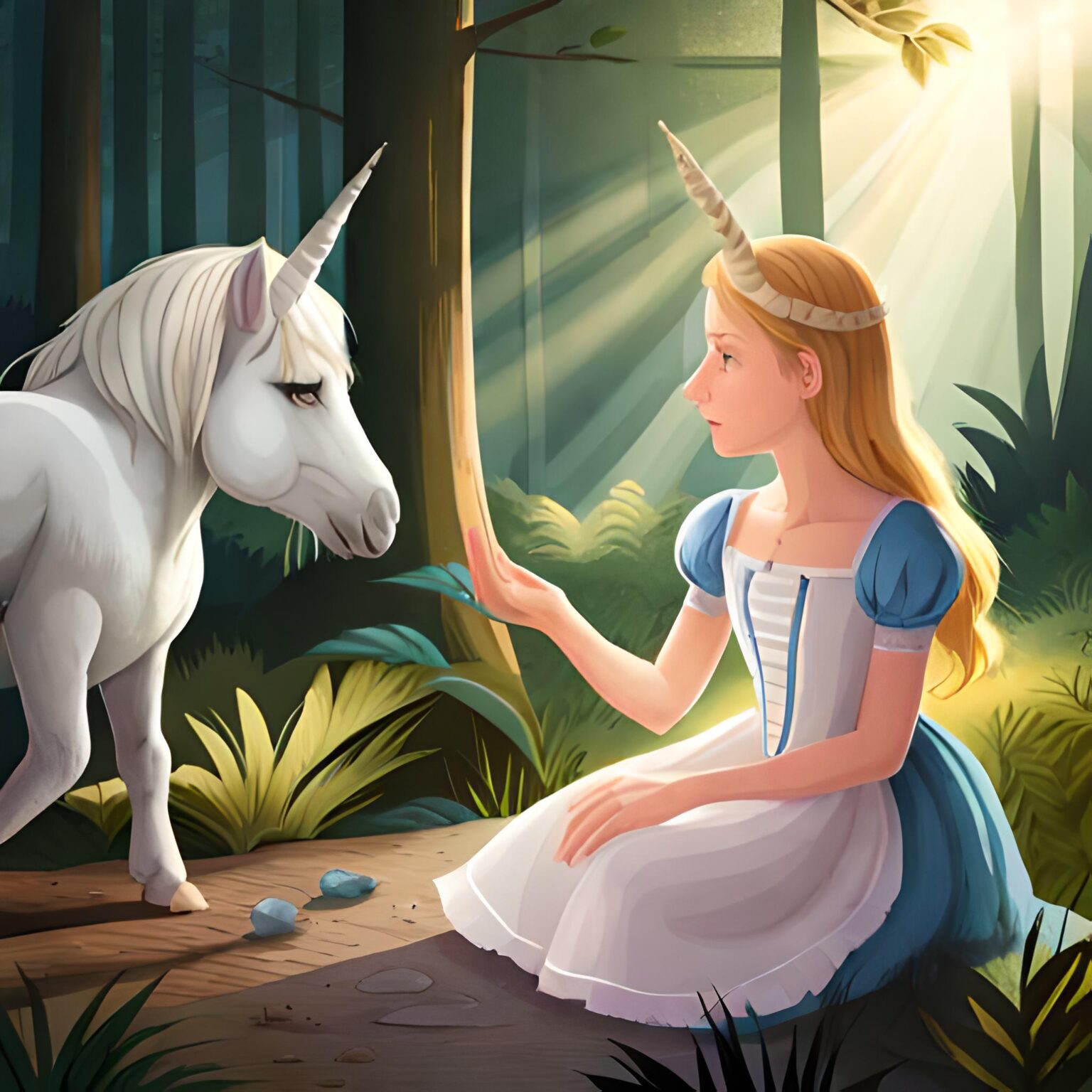 The Adventures of Alice and the Lost Unicorn | Bedtime Stories for kids ...