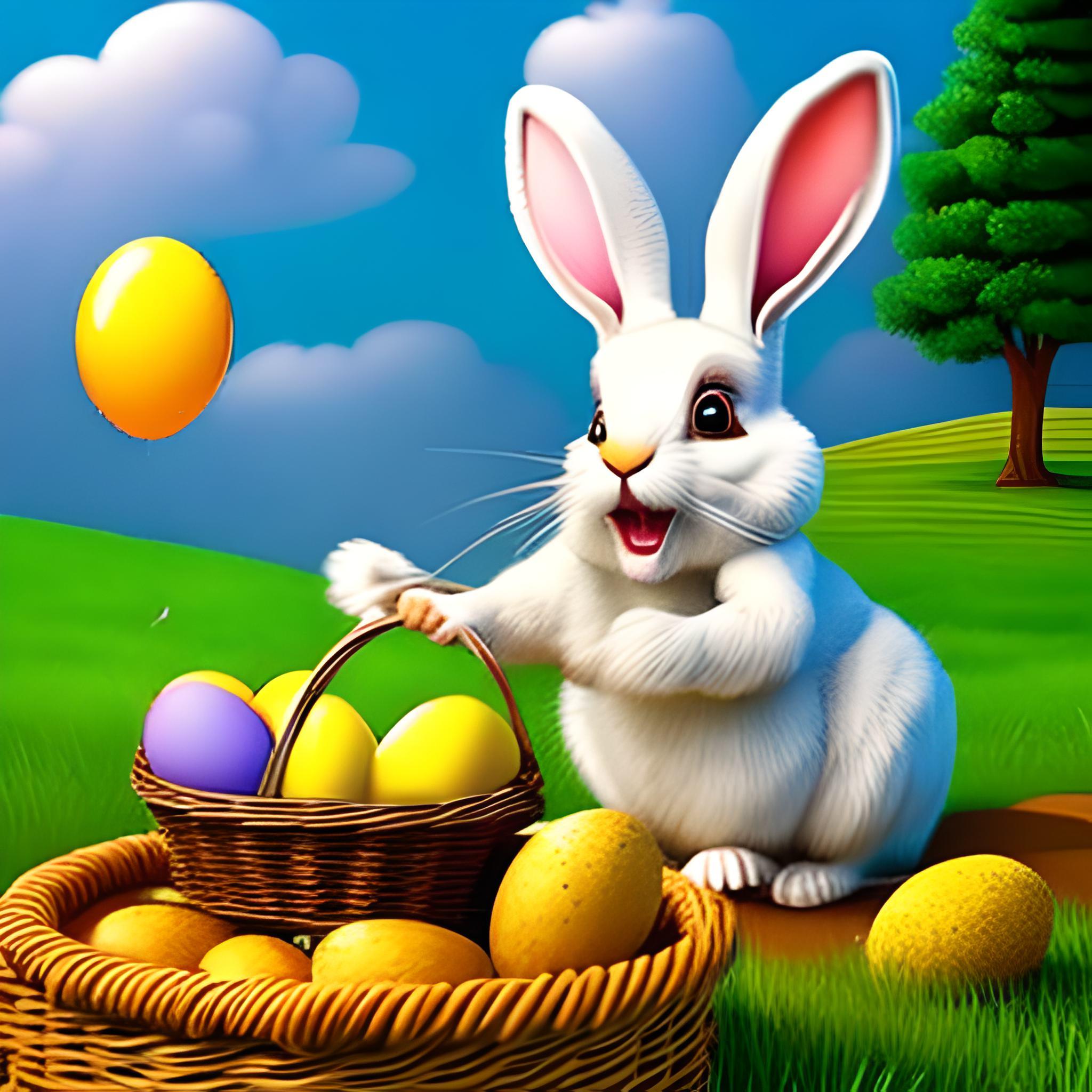 The Secret Adventure of the Easter Bunny: Spreading Joy and Happiness ...