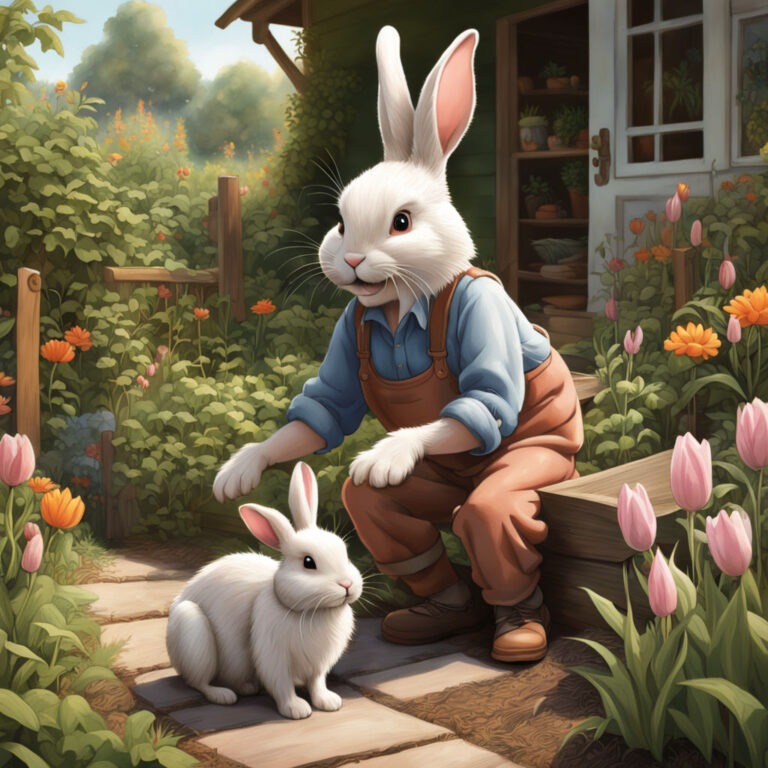 The Tale of Grandma, Grandpa, and the Curious Rabbit | Moral Kids ...
